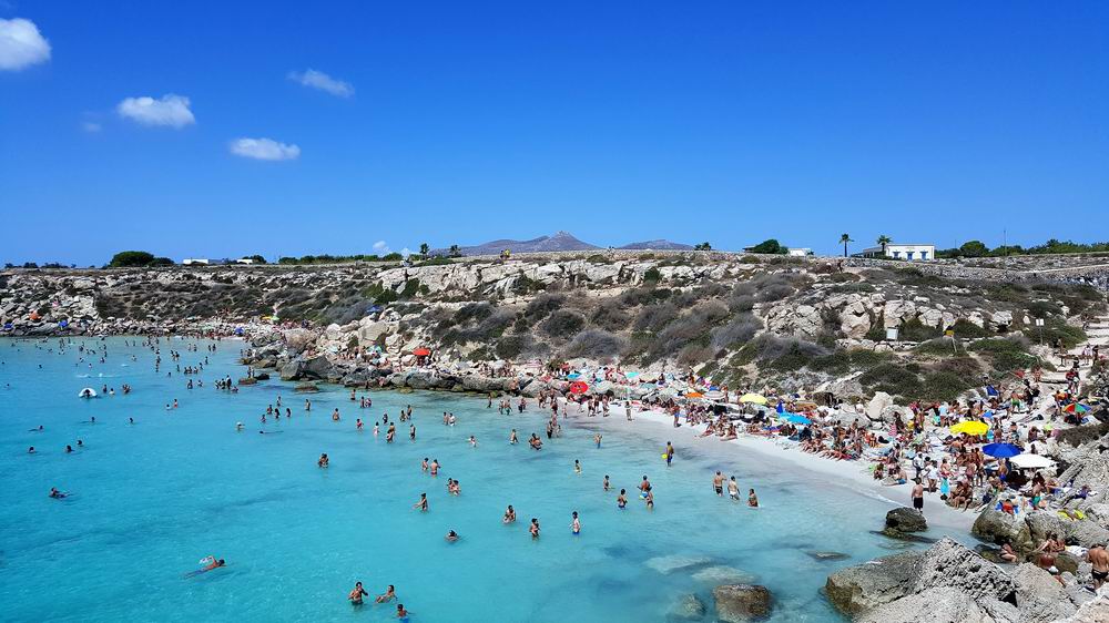 Favignana, Le Spiagge